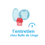Process de traitement du linge et des vêtements chez Bulle de Linge